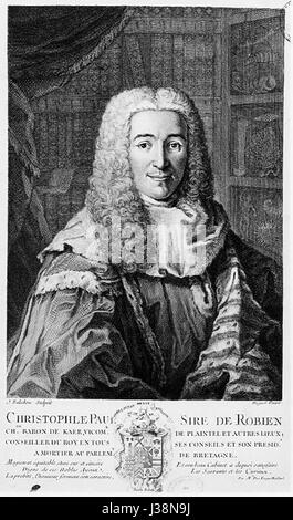 Christophe-Paul de Robien Stock Photo - Alamy