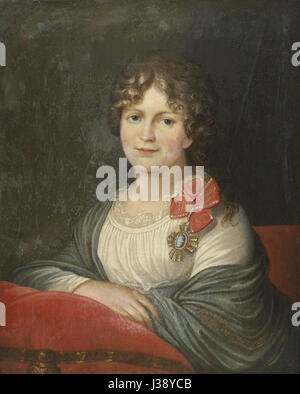 Dame with Order of St. Catherine Stock Photo - Alamy