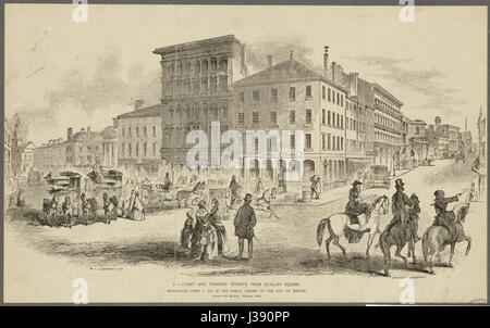 CourtSt Boston BPL 08 02 003371 detail Stock Photo - Alamy
