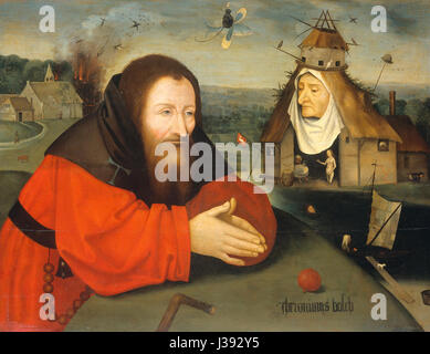 The 'Temptation of Saint Anthony' portrays Saint Anthony’s struggle ...