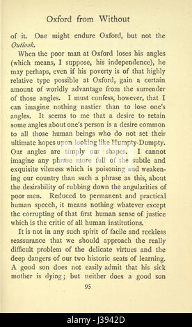 Chesterton - All Things Considered, p. 095 Stock Photo - Alamy