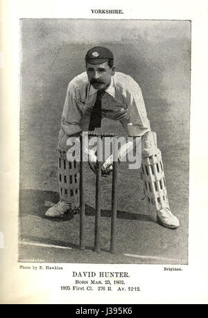 David Hunter cricketer Stock Photo - Alamy