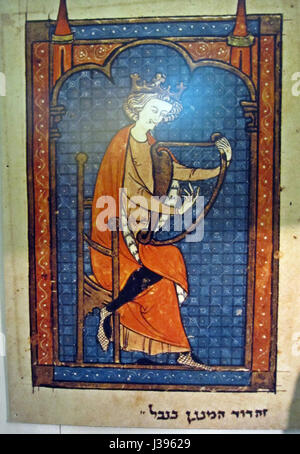 This illuminated manuscript from the 12th century portrays Mary ...