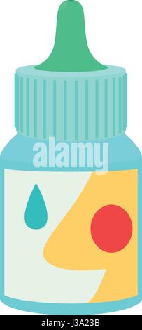 nasal eye drop cartoon vector illustration Stock Vector Image & Art - Alamy