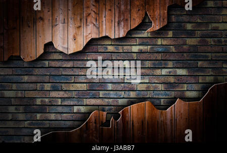 Red brick square frame. Old wall Stock Photo - Alamy