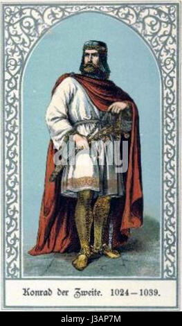 Konrad II., Roman-German Kaiser Draftsman: Bock, Christoph ...