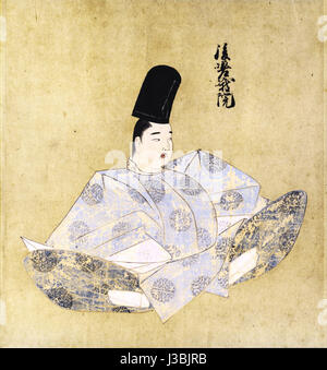 Emperor Go-Saga, 88th emperor of Japan, reigned 1242 to 1246 Stock ...