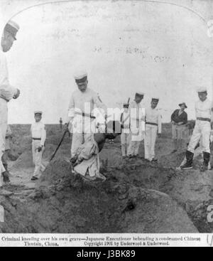Execution of Chinese political prisoners in Shanghai 15 May 1949. This ...