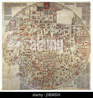 The Ebstorf World Map is a medieval mappa mundi, famous for its ...