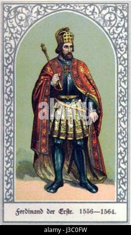 Die deutschen Kaiser Ferdinand I Stock Photo - Alamy