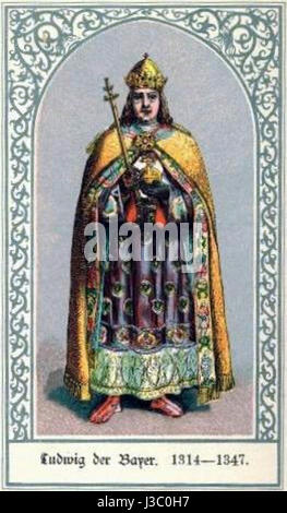 'Die deutschen Kaiser Ludwig der Deutsche' refers to a historical text ...