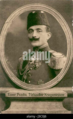Enver Pasha during WW1 Stock Photo - Alamy