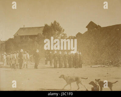 Execution of Rainandriamampandry and Ratsimamanga, Madagascar, 1896 ...