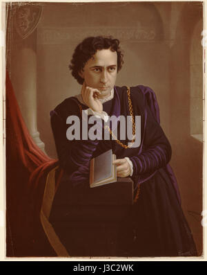 . American actor Edwin Booth as Hamlet, a very flamboyant role 92 Edwin ...