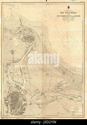 Die Weichsel von Neufahrwasser bis Danzig 1909 Stock Photo - Alamy