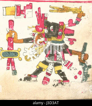 Ehecatl is the Aztec god of wind, air, and the planet Venus. He was one ...
