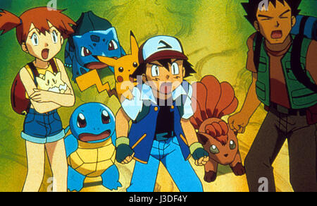 POKEMON : THE FIRST MOVIE, Ash Ketchum, Pikachu, 1999.©Warner Bros ...