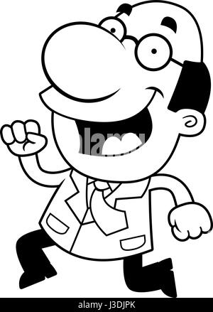 Cartoon scientist Stock Vector Image & Art - Alamy