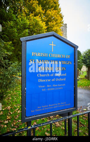 St Mary the Virgin Church, Thame, were the Funeral Service for Pat ...