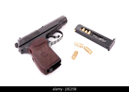 The Makarov pistol or PM is a Russian semi-automatic pistol, it became ...