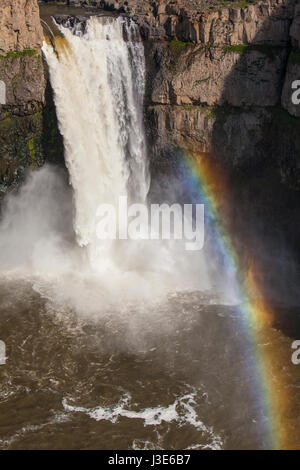 Plunging Waters in a Wilderness River Stock Photo - Alamy