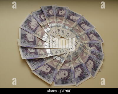 three hundred and twenty pounds in cash Stock Photo - Alamy