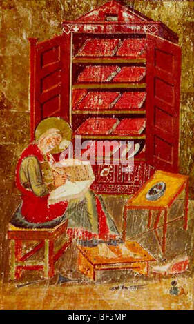 The *Ezra Codex Amiantinus* is an illuminated manuscript created in the ...