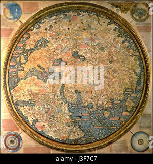 The Fra Mauro Map is a significant medieval map created by the Venetian ...
