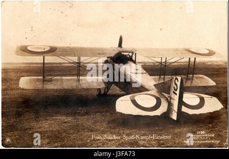 French Spad - photo Stock Photo - Alamy