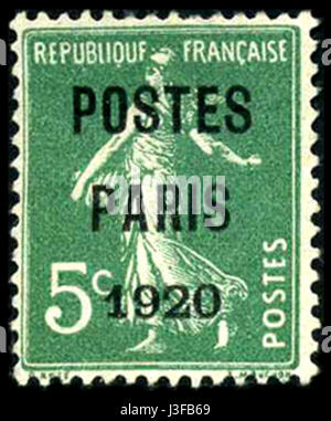 This stamp from the French postal service in 1941 is a reflection of ...