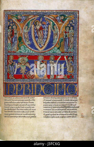 Floreffe Bible 03 Stock Photo - Alamy