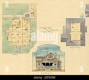Freret Tarleton House Stock Photo - Alamy