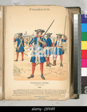 Soldier of France 1680-1700 Louis XIV Stock Photo - Alamy