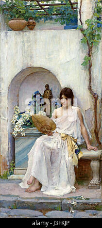 Flora, the goddess of flowers and the season of spring, with Chloris ...