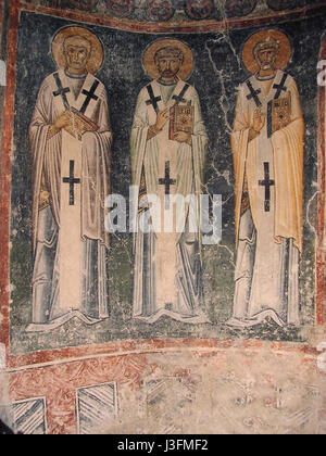 The frescos from St. Sophia Church in Ohrid are significant examples of Byzantine art ...