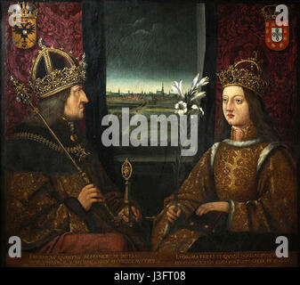 Frederick III, Holy Roman Emperor, bust statue, 1400s Stock Photo - Alamy