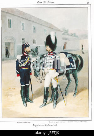 The Garde Royale Napolitaine was a military unit in the Kingdom of ...