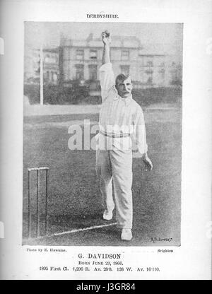 George Davidson, a notable cricketer, was recognized for his skills in ...