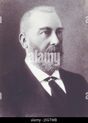 George Strahan portrait Stock Photo - Alamy