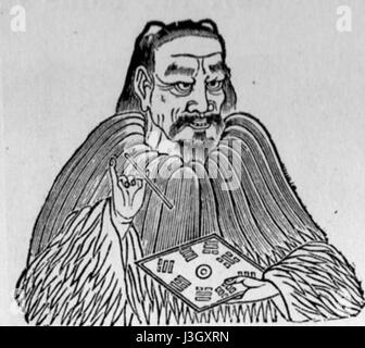 'Fuxi' is an ancient Chinese figure often regarded as one of the Three ...