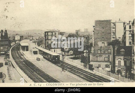 Gare de Colombes (1937 Stock Photo - Alamy