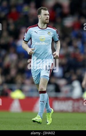 Ashley Barnes, Burnley Stock Photo - Alamy