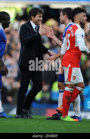A HAPPY CHELSEA MANAGER ANTONI CHELSEA V ARSENAL STAMFORD BRIDGE ...