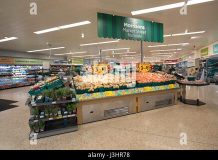 Morrisons stock photography, Rochdale. PRESS ASSOCIATION Photo. Issue ...