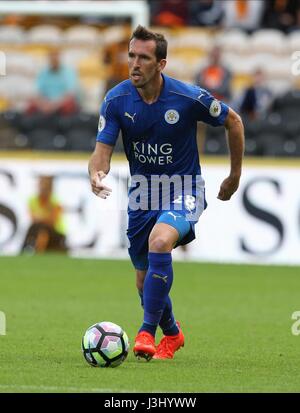 Christian Fuchs, Leicester City Stock Photo - Alamy