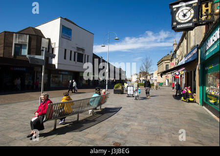 Coatbridge town centre, North Lanarkshire, Scotland, United Kingdom ...