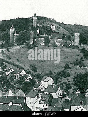 Hirschhorn (Karl Pfaff) 1898 Stock Photo - Alamy
