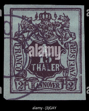 Hannover 1851 4 Wappen Stock Photo - Alamy
