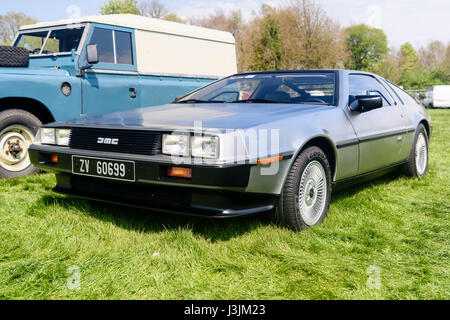 Front grille of a Delorean DMC-12 car Stock Photo - Alamy