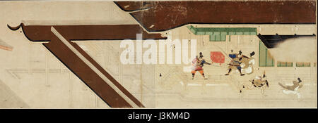 The Heiji Monogatari Emaki Rokuhara scroll part 8 is a detailed ...